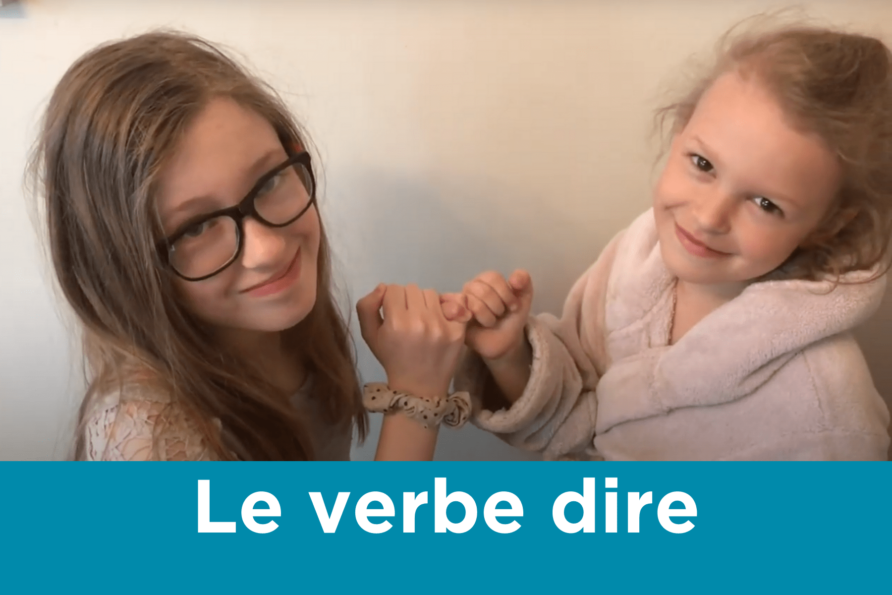 Le verbe dire - École L'Eau Vive