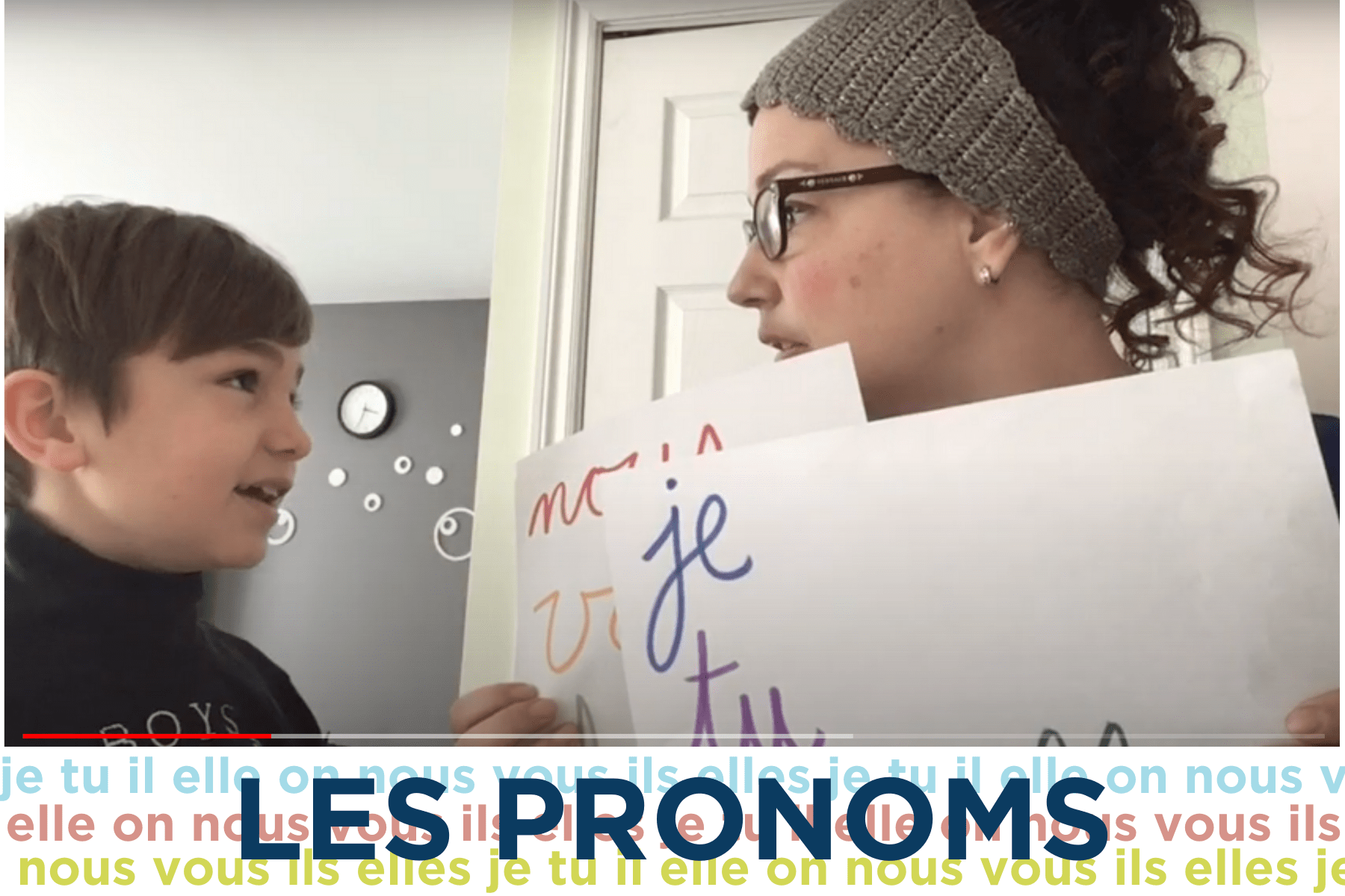 Les pronoms - École L'Eau Vive