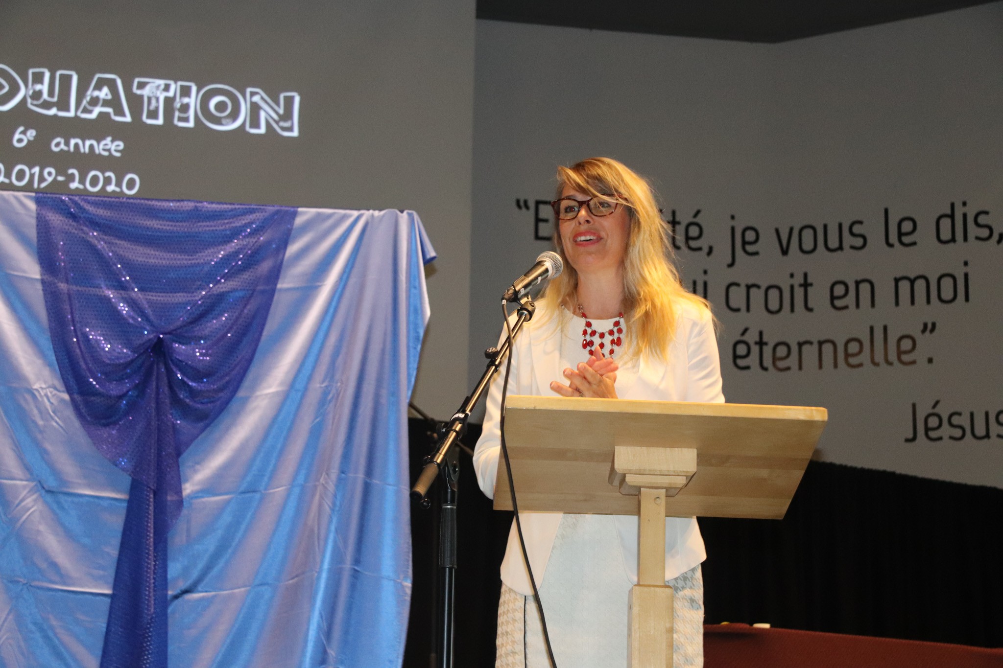 Graduation des 6e - École L'Eau Vive