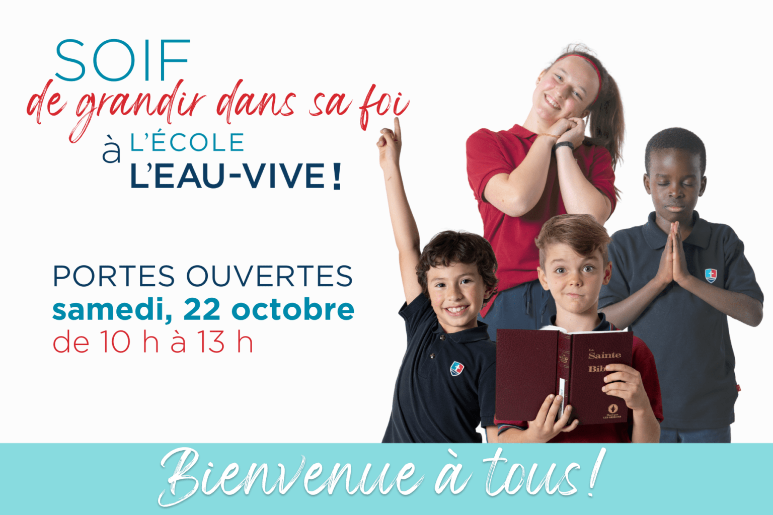 Portes ouvertes 2022 - École L'Eau Vive